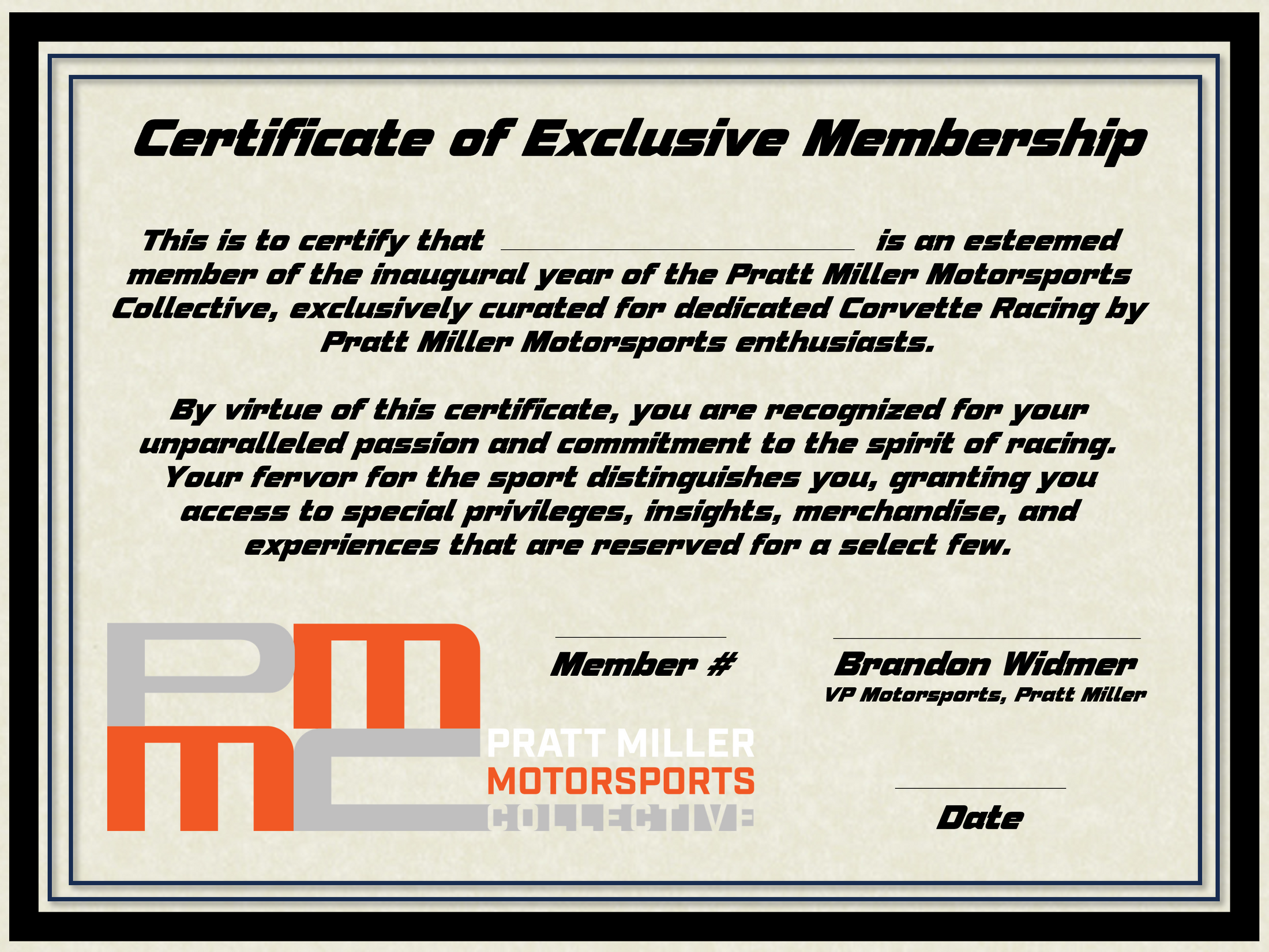 Pratt Miller Motorsports Collective